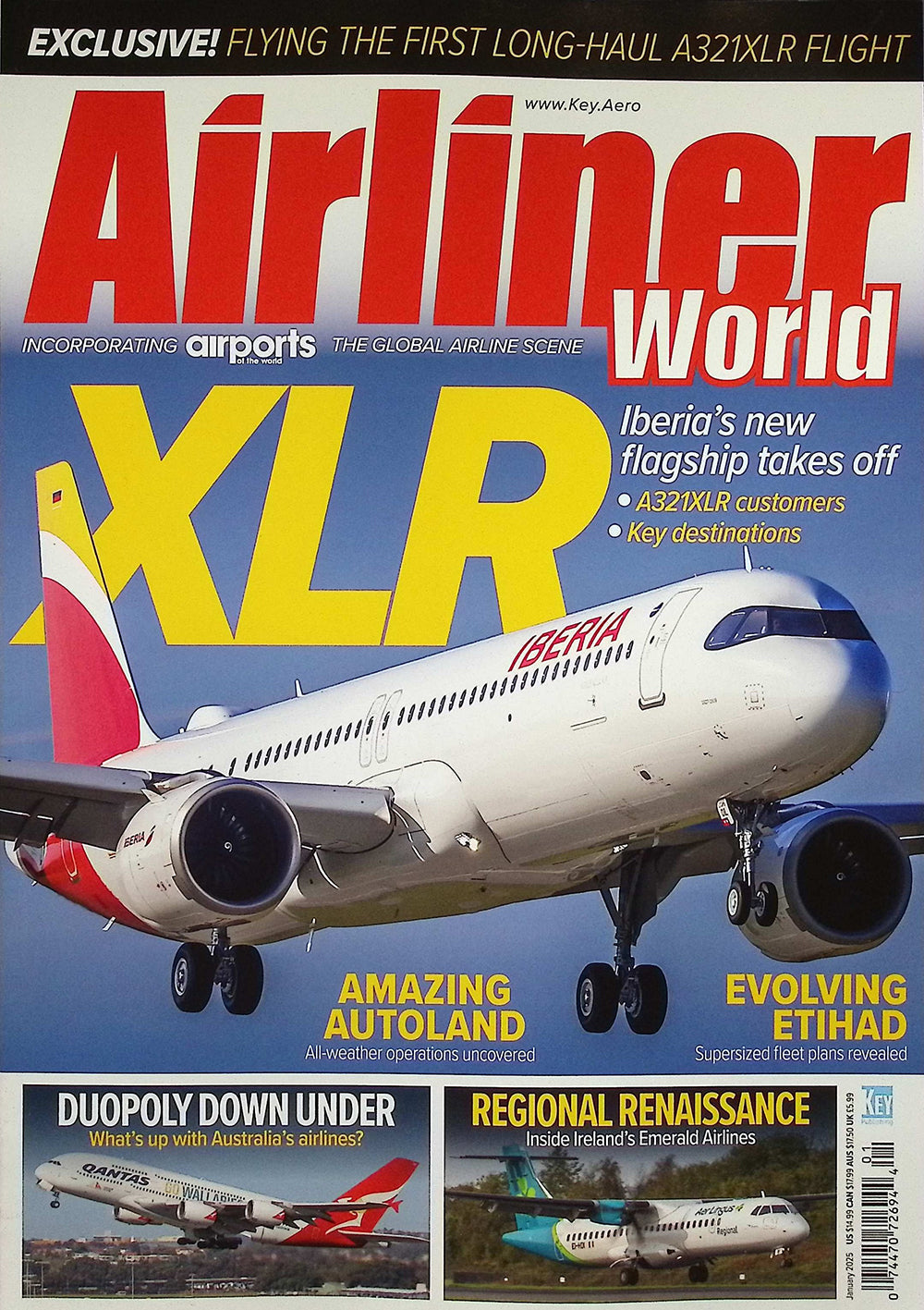 Airliner World [2025-01] NO.306｜水星外文雜誌