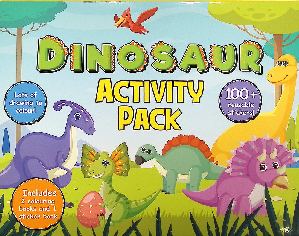 DINOSAUR ACTIVITY PACK [40159] NO.1｜水星外文雜誌