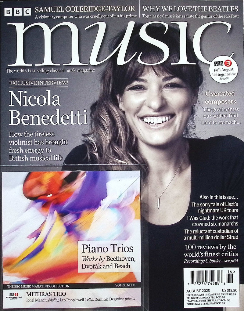 BBC MUSIC MAGAZINE [2025-08] V33N11+CD - 水星外文雜誌