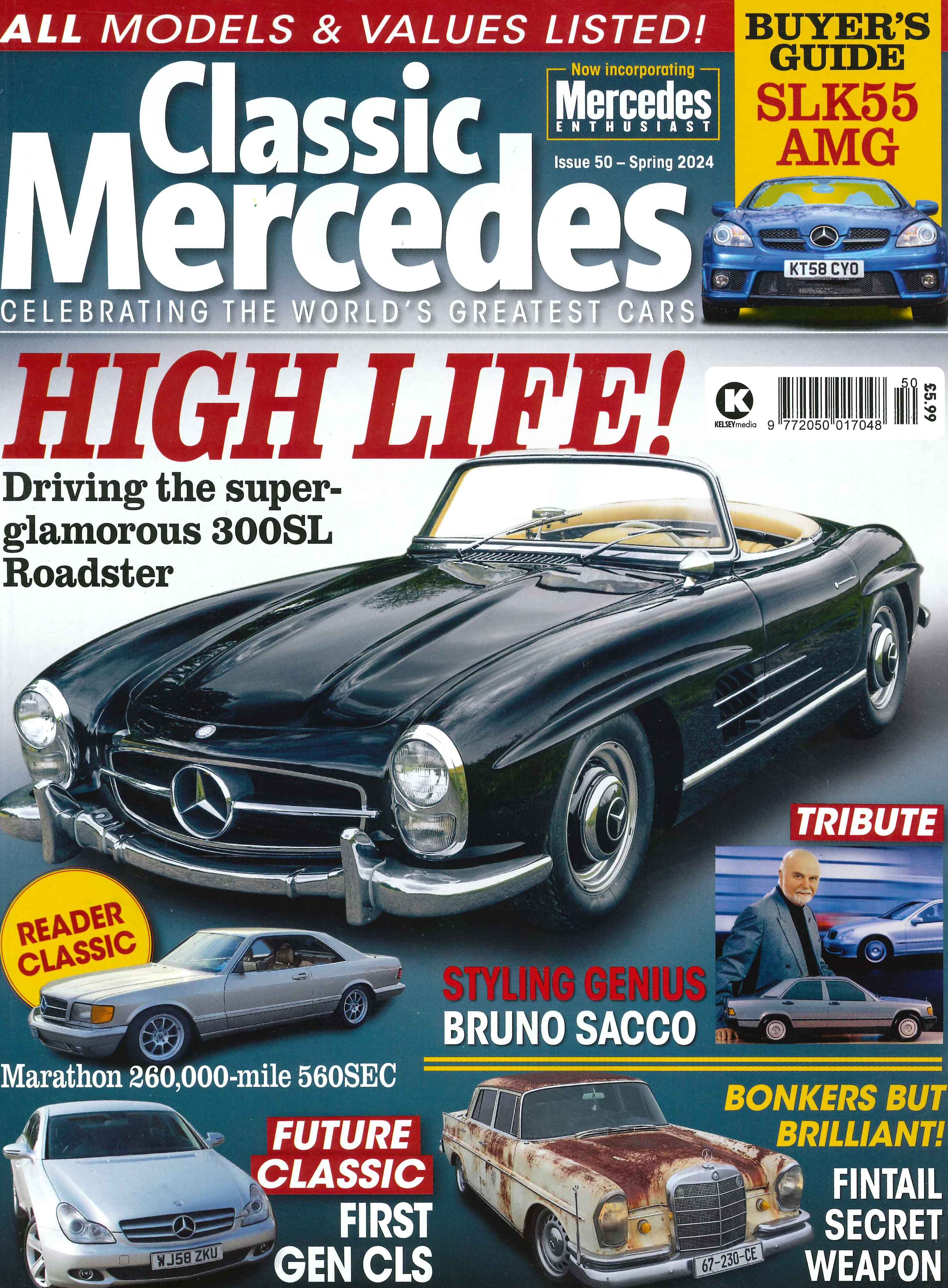 Classic Mercedes [50] N50 Spring 2025｜水星外文雜誌