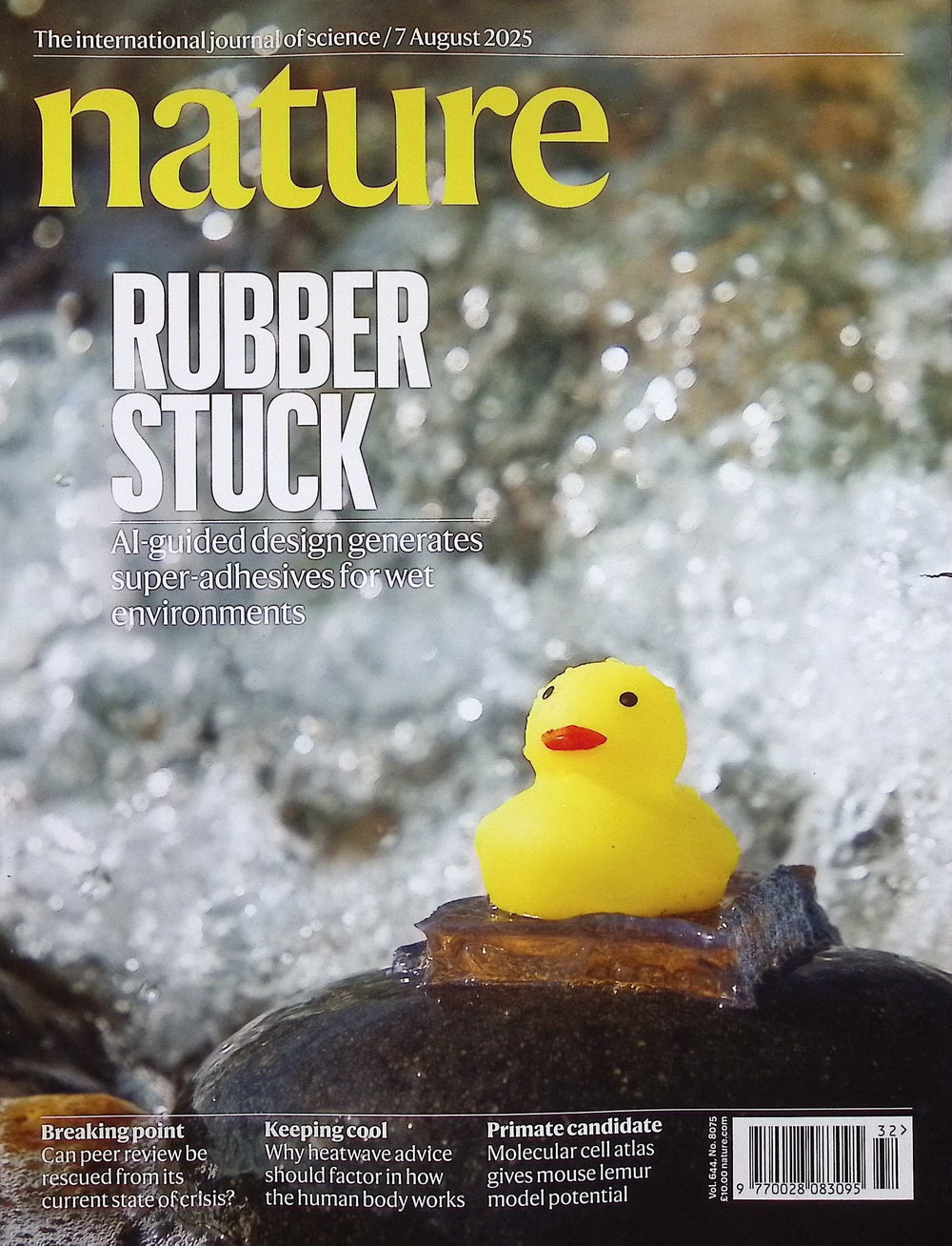 Nature [32] No.8075 : 7 Aug 2025 - 水星外文雜誌