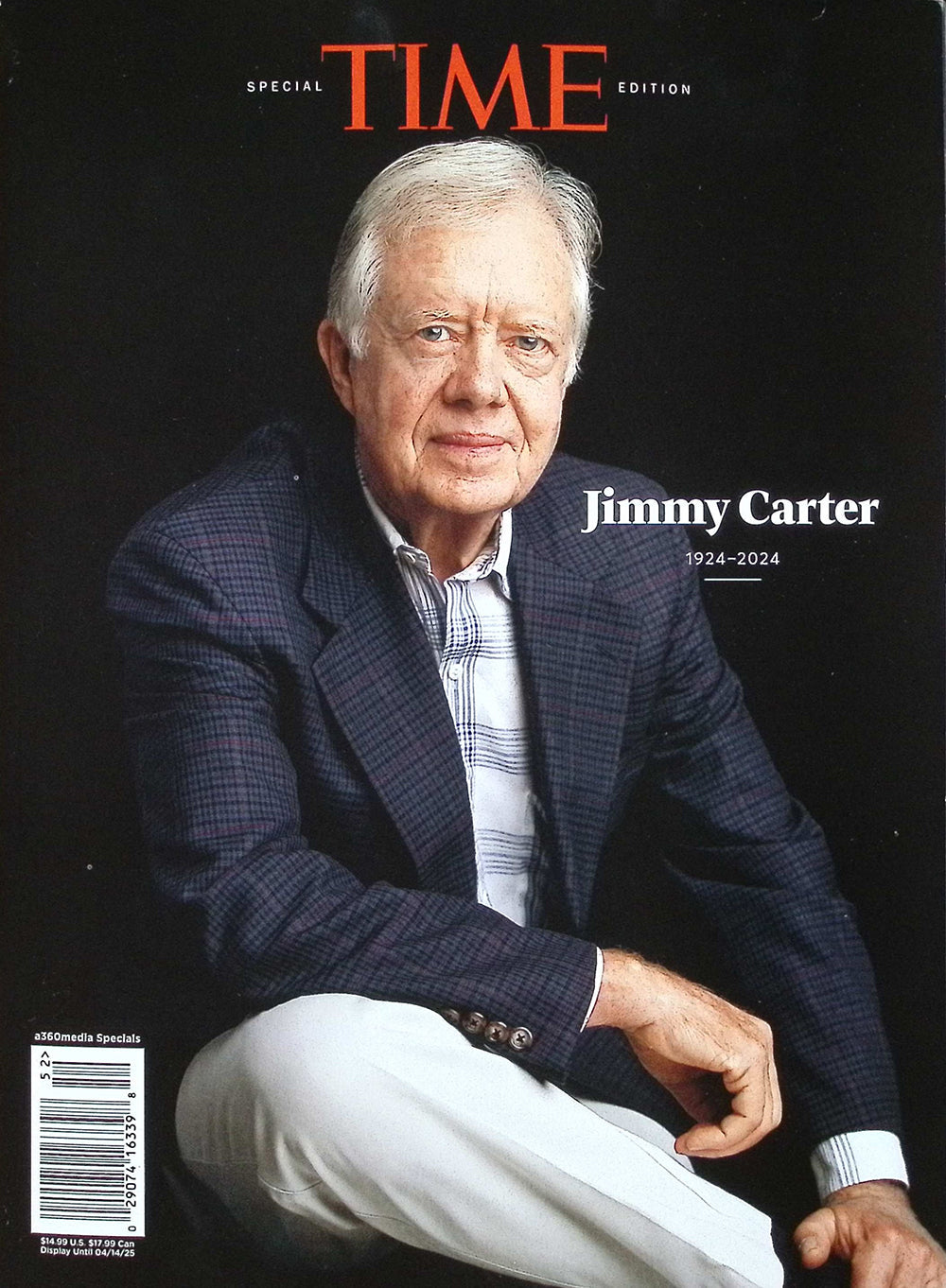 TIME / Jimmy Carter 1924-2024 [52] SPECIAL EDITION 2025｜水星外文雜誌