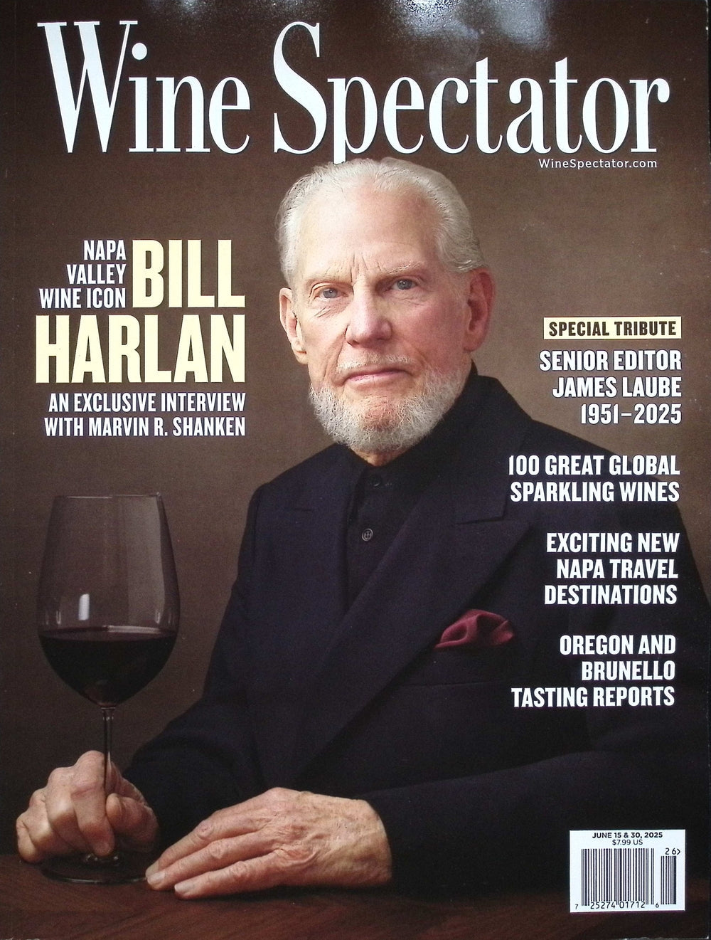 WINE SPECTATOR [26] 6/15 & 30 , 2025 - 水星外文雜誌