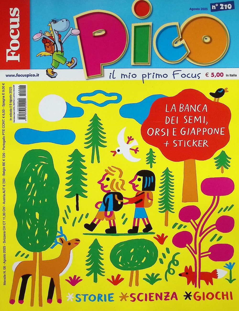 Focus Pico [52508] N°210 Agosto 2025 - 水星外文雜誌
